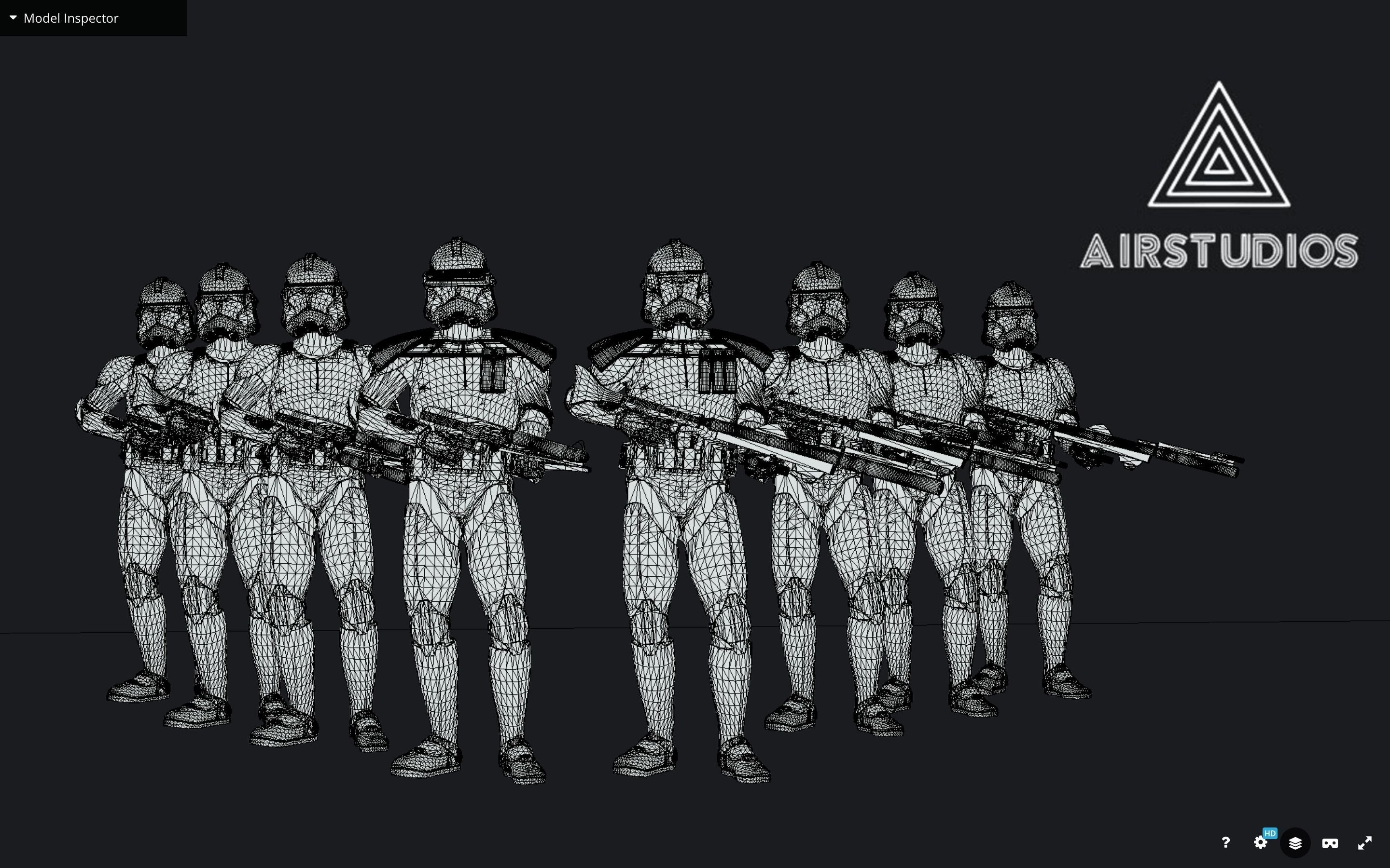 Clones Trooper Special OPS Rigged 3D model rigged | CGTrader