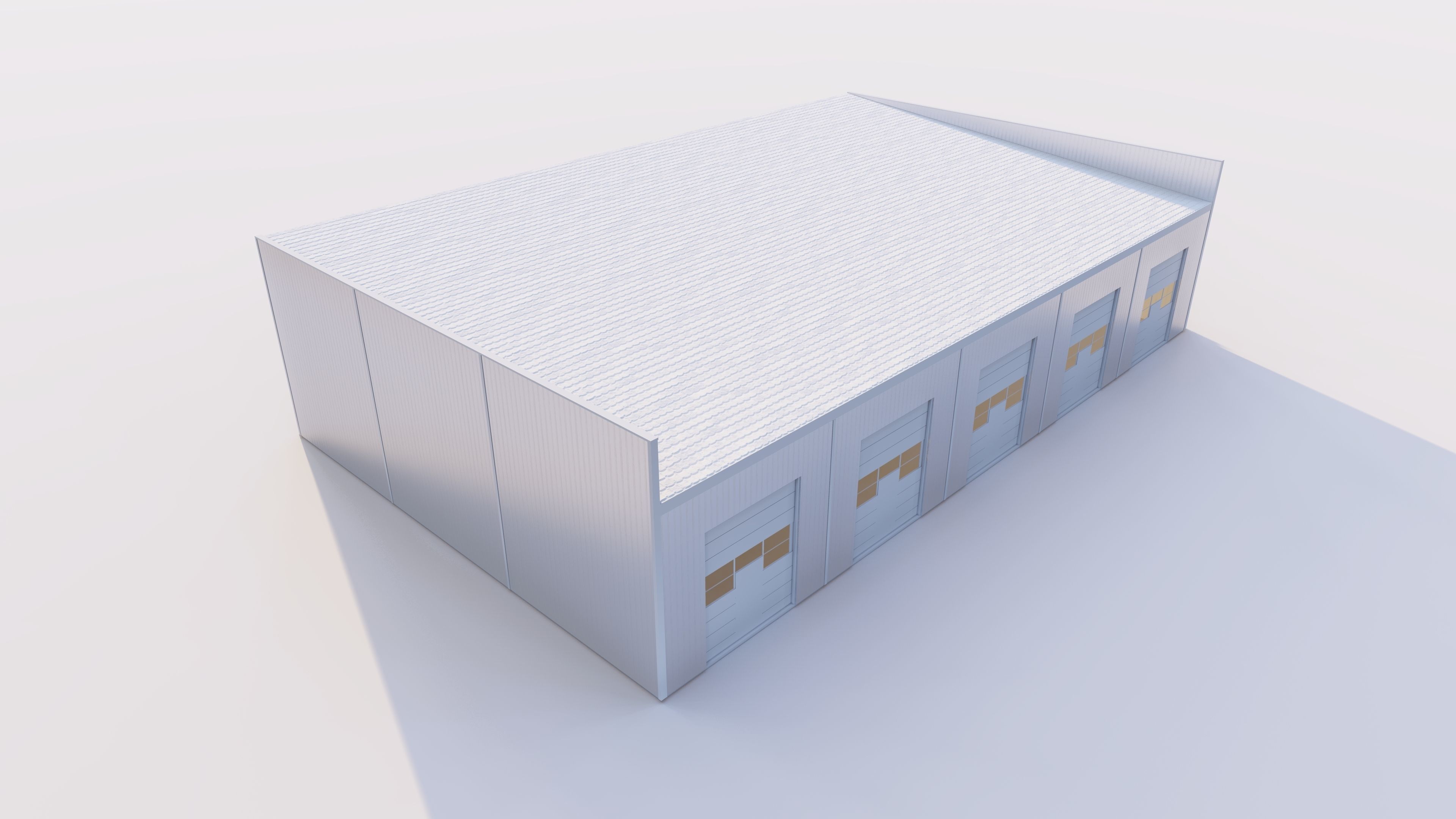 Warehouse model 2 different sizes - archicad skp and more 3D model ...