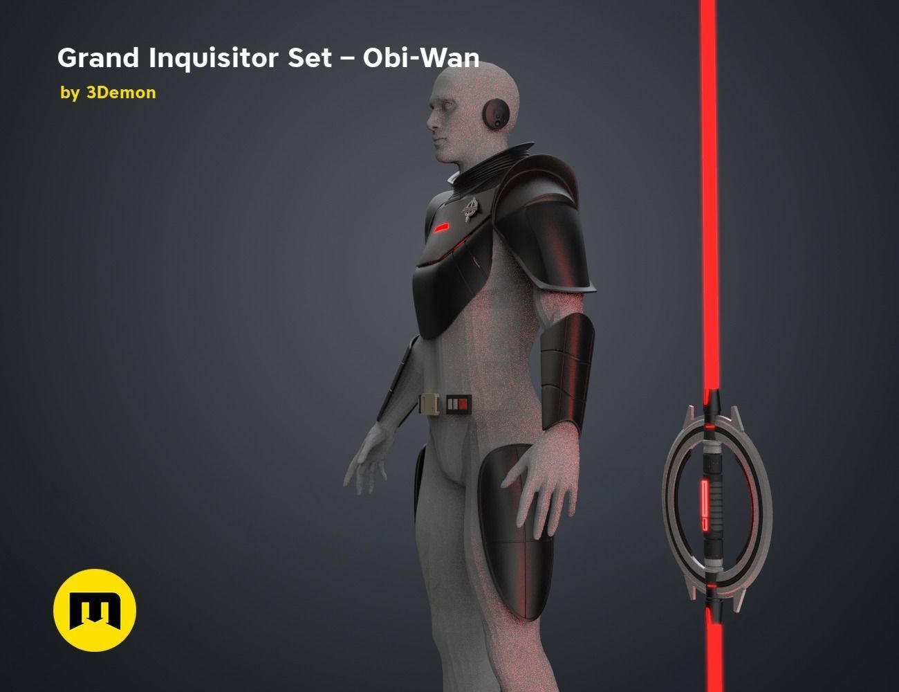 Grand Inquisitor Set - Obi-Wan 3D model 3D printable | CGTrader