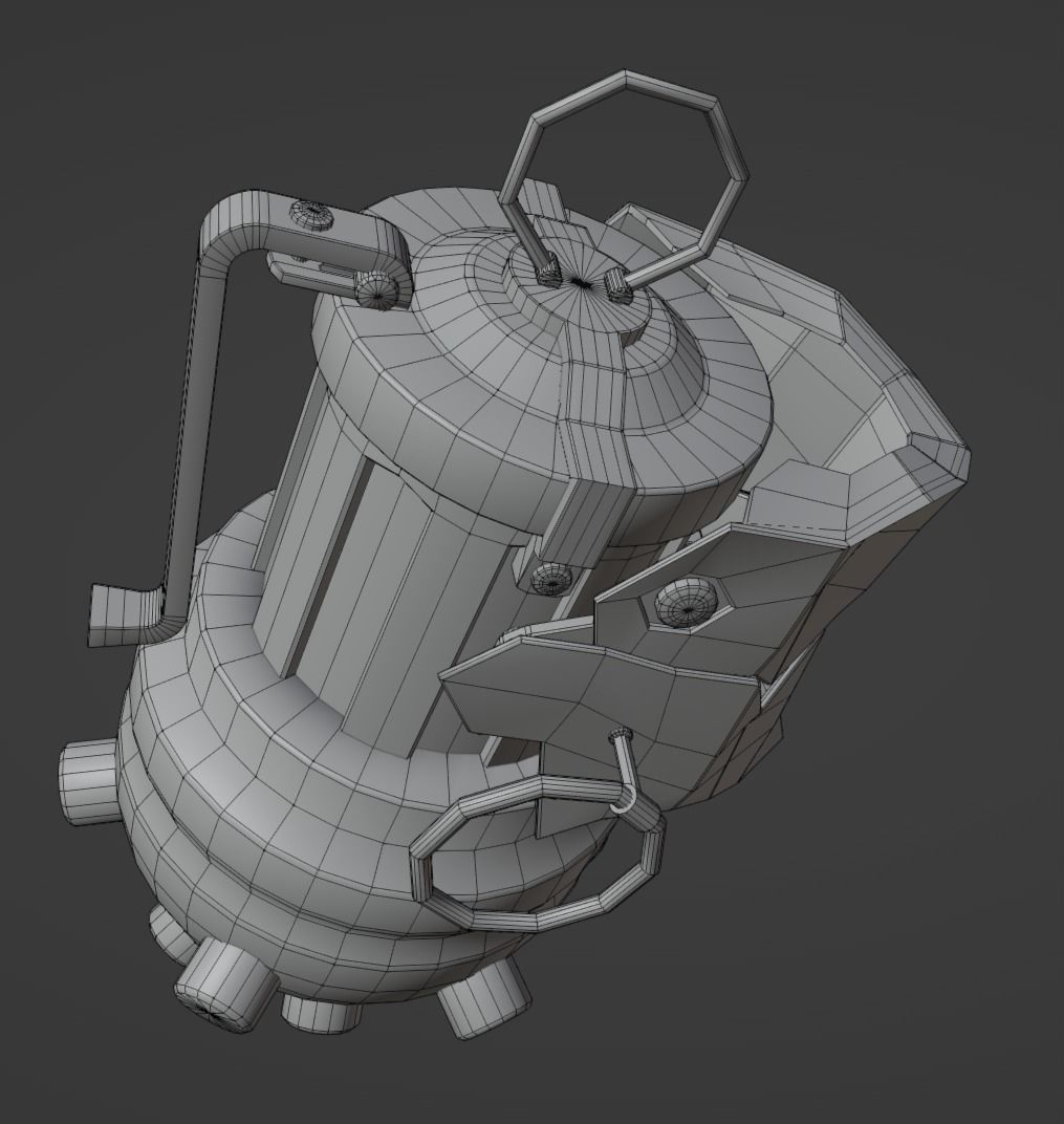 Jinx grenade free VR / AR / low-poly 3D model | CGTrader