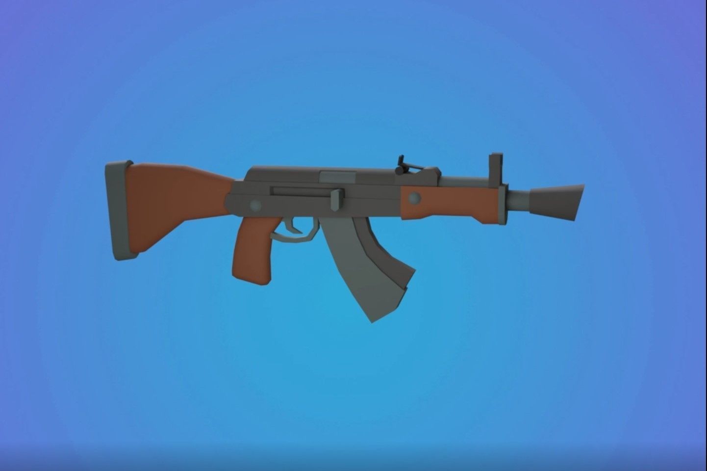 Super low poly Weapon Pack for Free free VR / AR / low-poly 3D model ...