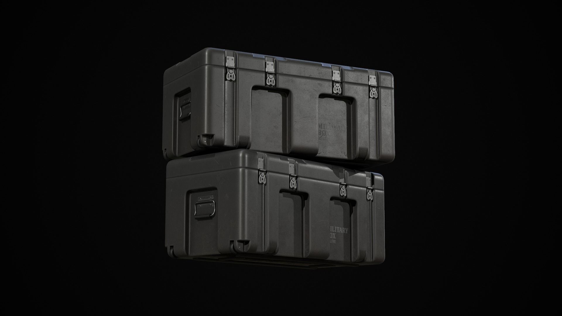 3D model MilitaryCase VR / AR / low-poly | CGTrader