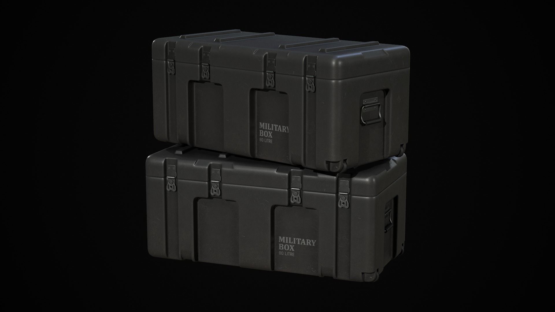3D model MilitaryCase VR / AR / low-poly | CGTrader