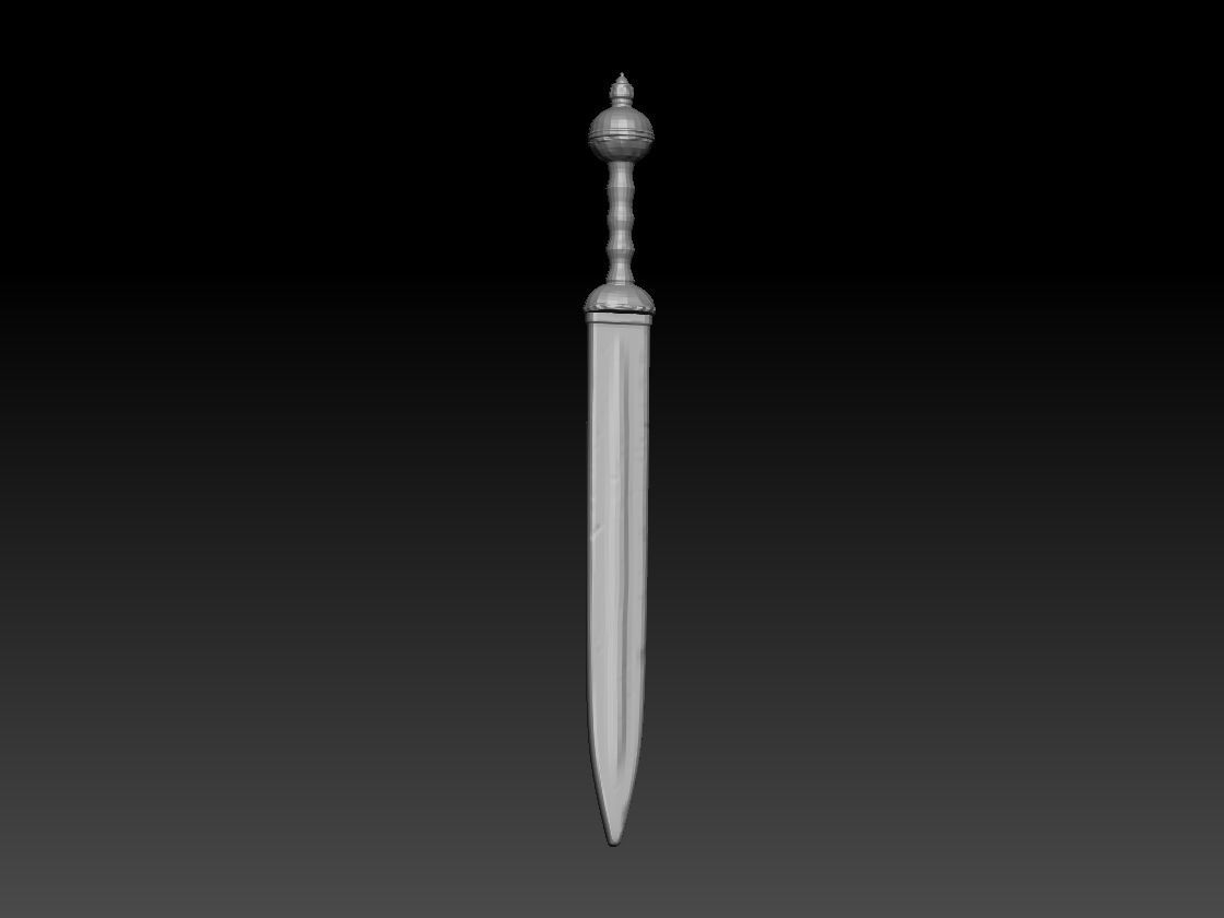 roman sword 3D model | CGTrader