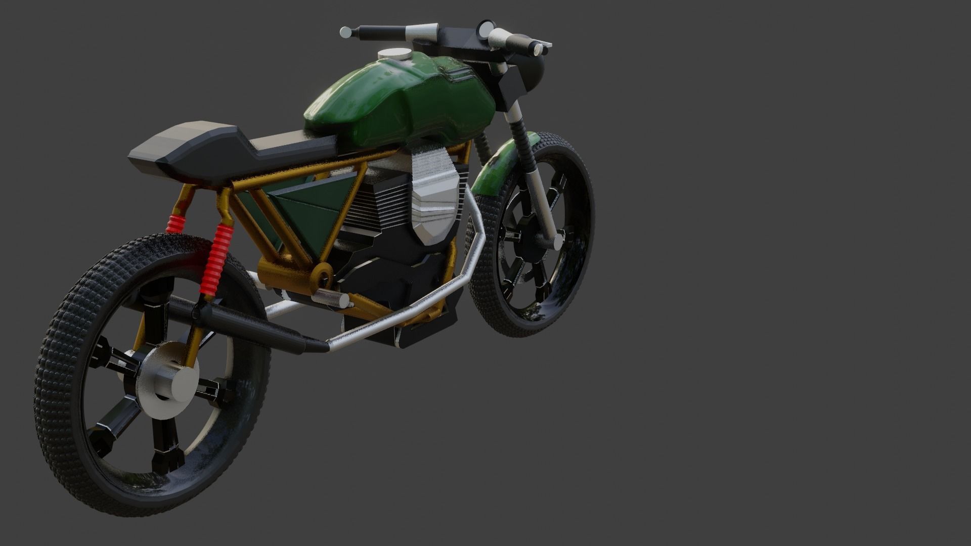 First bike free VR / AR / low-poly 3D model | CGTrader