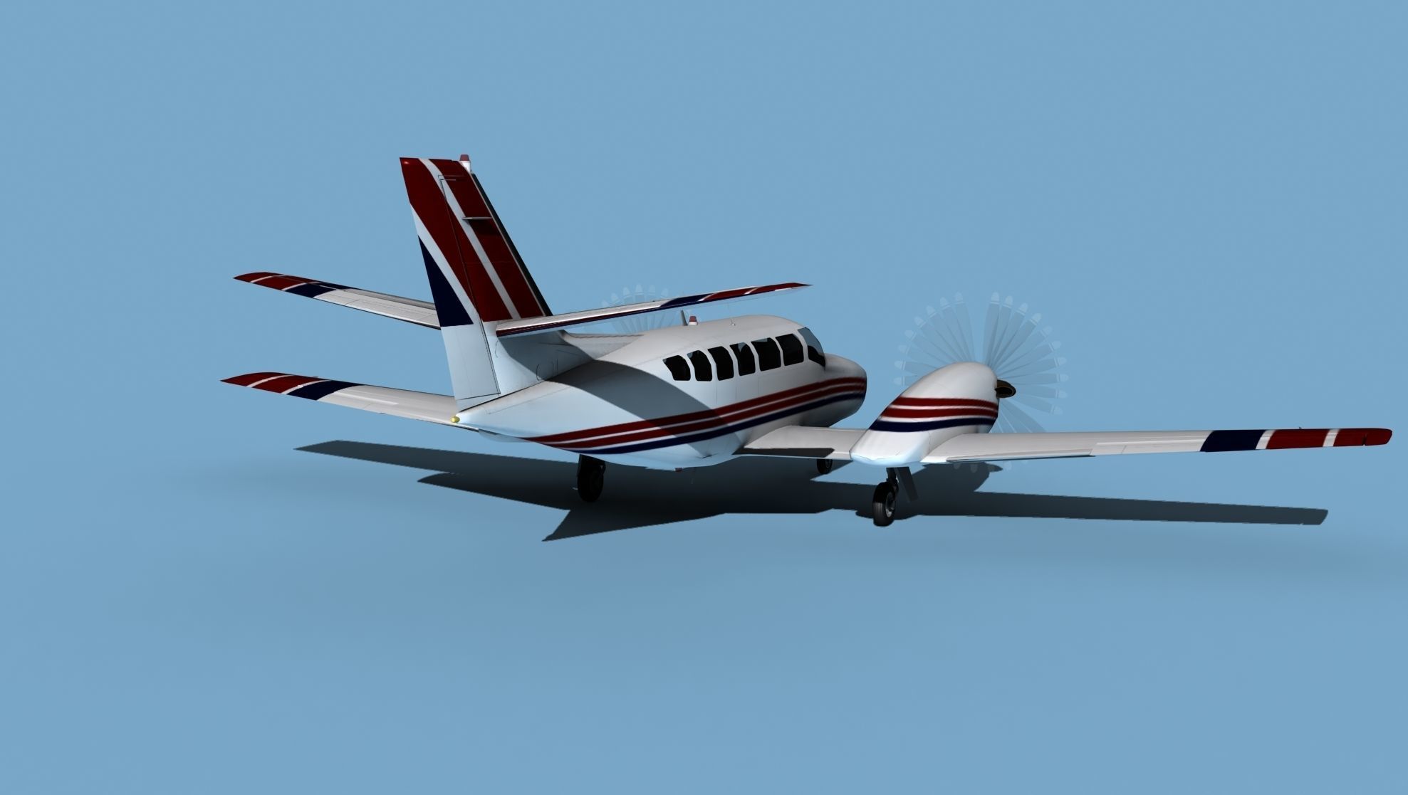 Cessna F406 Caravan II V04 3D model rigged | CGTrader
