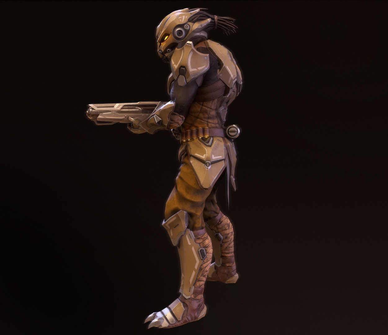 3D model Depredador Predator VR / AR / low-poly | CGTrader