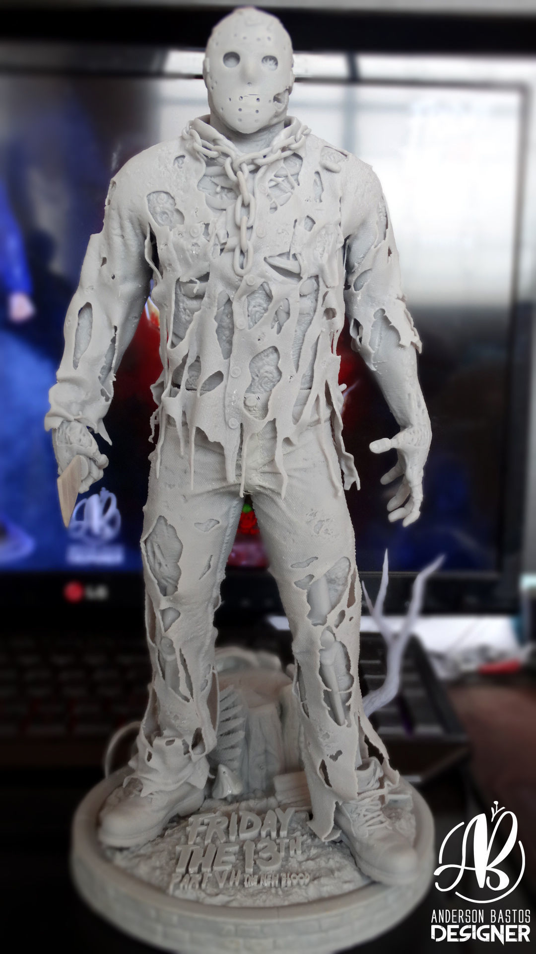Jason Voorhees 3D model 3D printable | CGTrader