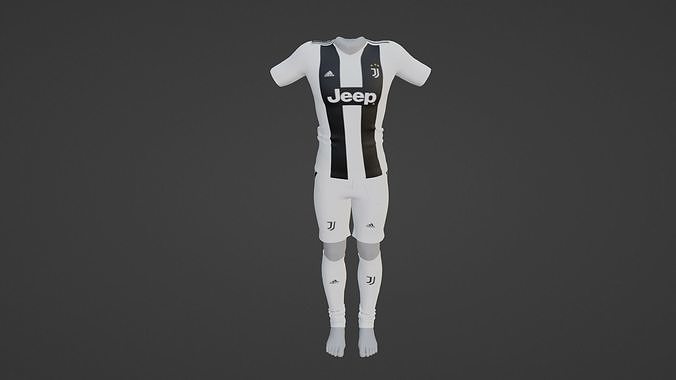 3D model Juventus Sportwear VR / AR / low-poly | CGTrader