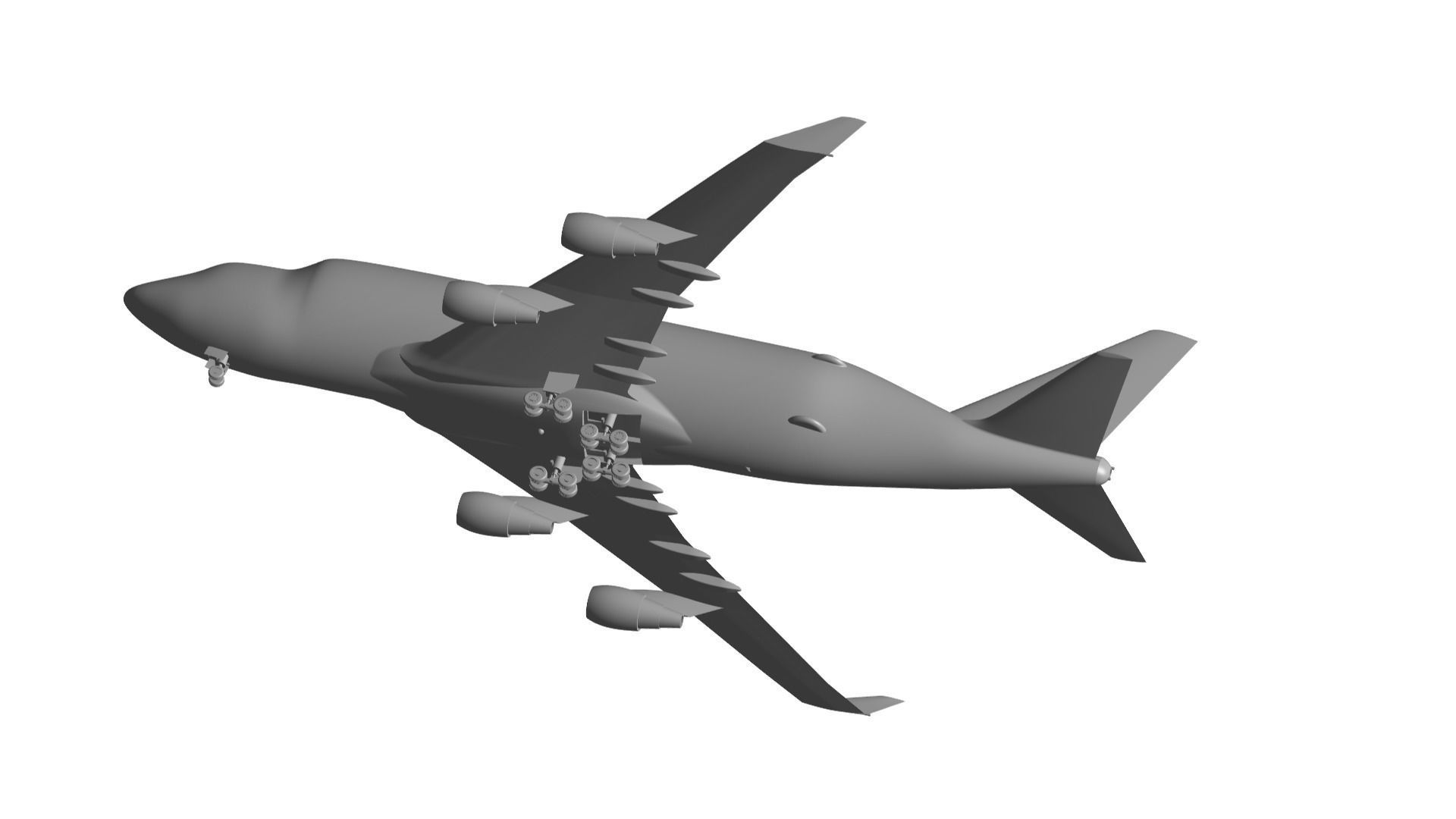 boeing 747 dreamlifter 3D model | CGTrader