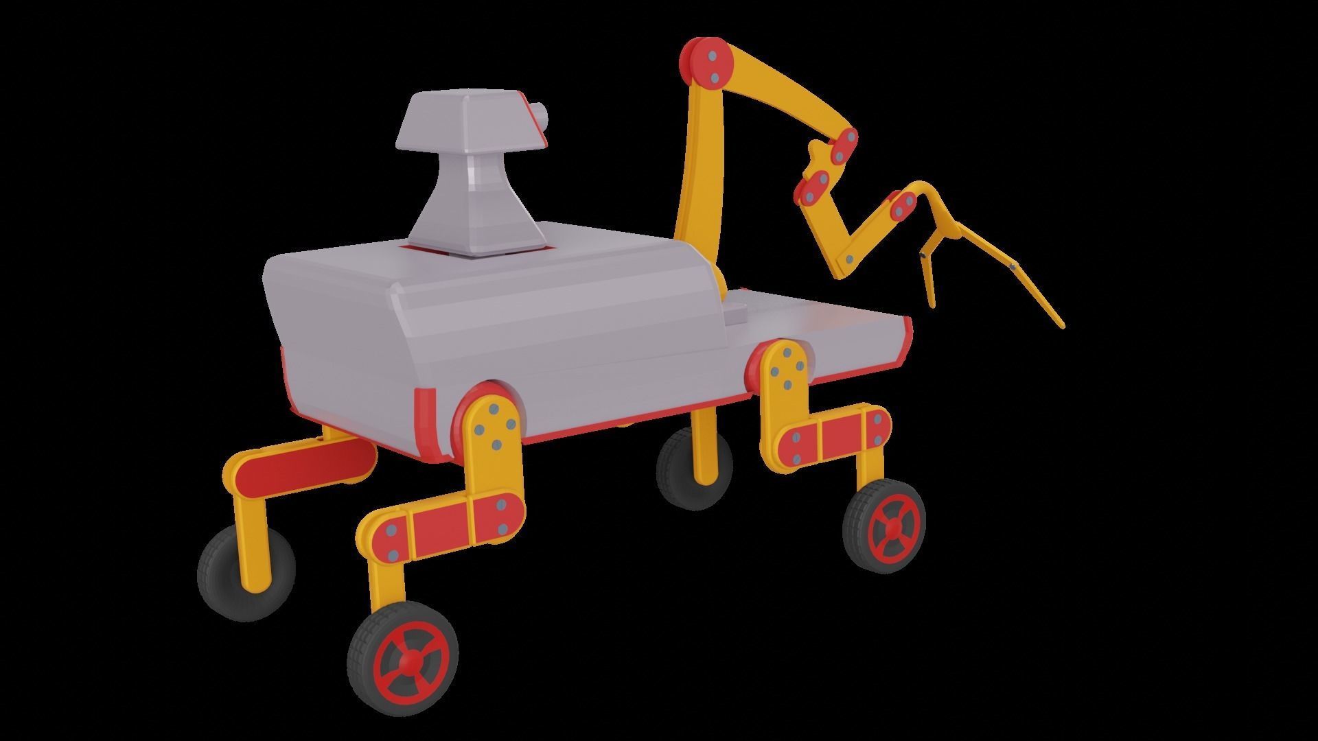 3D model Reckie The Bot VR / AR / low-poly | CGTrader