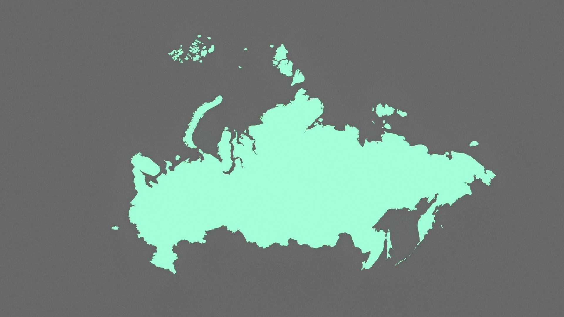 Russia Map 3D Model 3D model | CGTrader