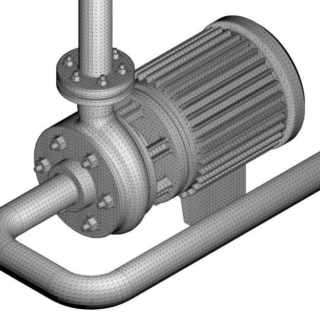 Borewell Pump 3D model | CGTrader