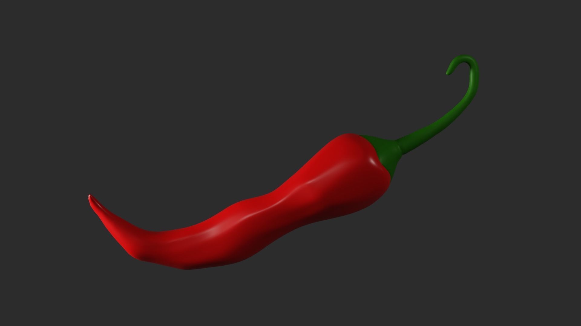 Chili pepper 3D model | CGTrader