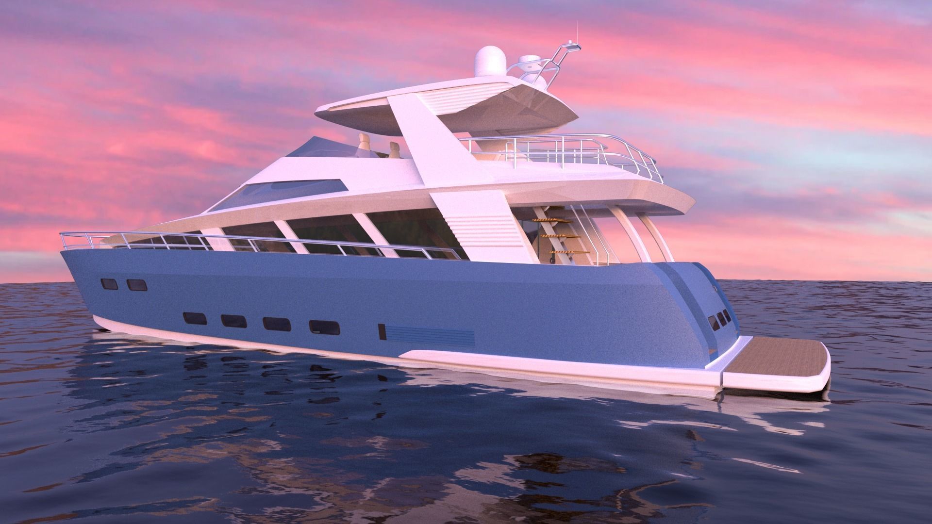 Ocean for Rhino 2 3D model | CGTrader