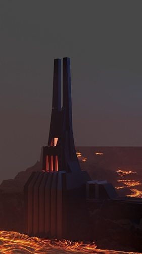 Lord Vader Castle free VR / AR / low-poly 3D model | CGTrader