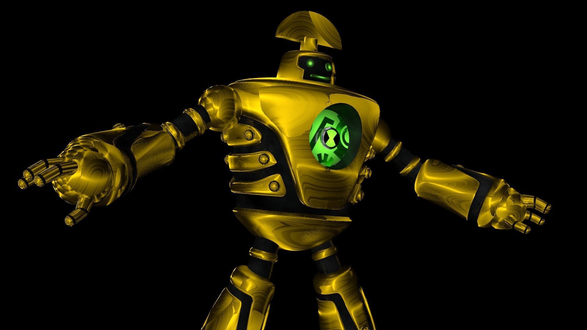 ClockWork Ben 10 Ultimate alien 3d Model 3D model rigged | CGTrader
