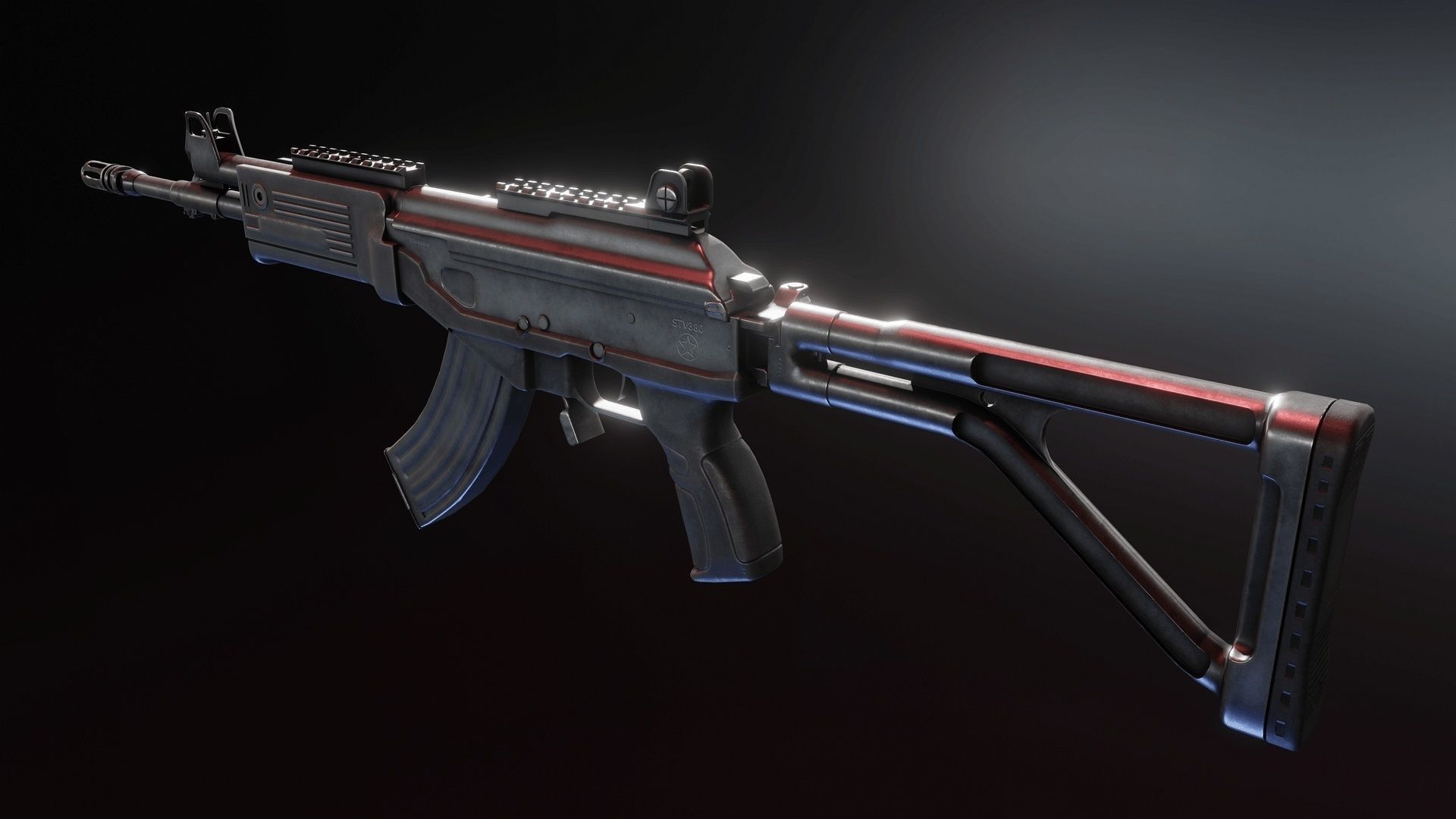 3D model STV-380 with OPL40M VR / AR / low-poly | CGTrader