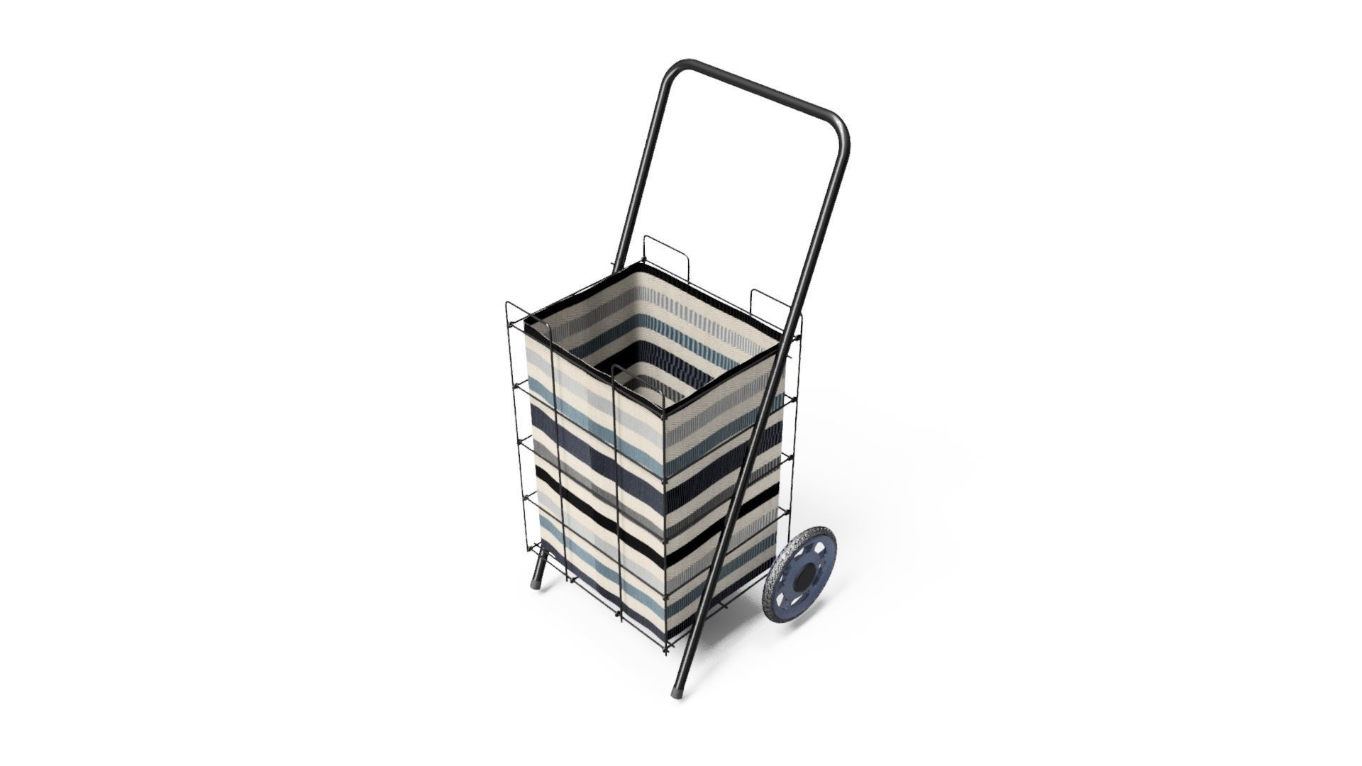 Buildable shopping trolley 3D model | CGTrader
