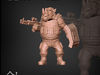 Captain Rhino 3D model 3D printable | CGTrader