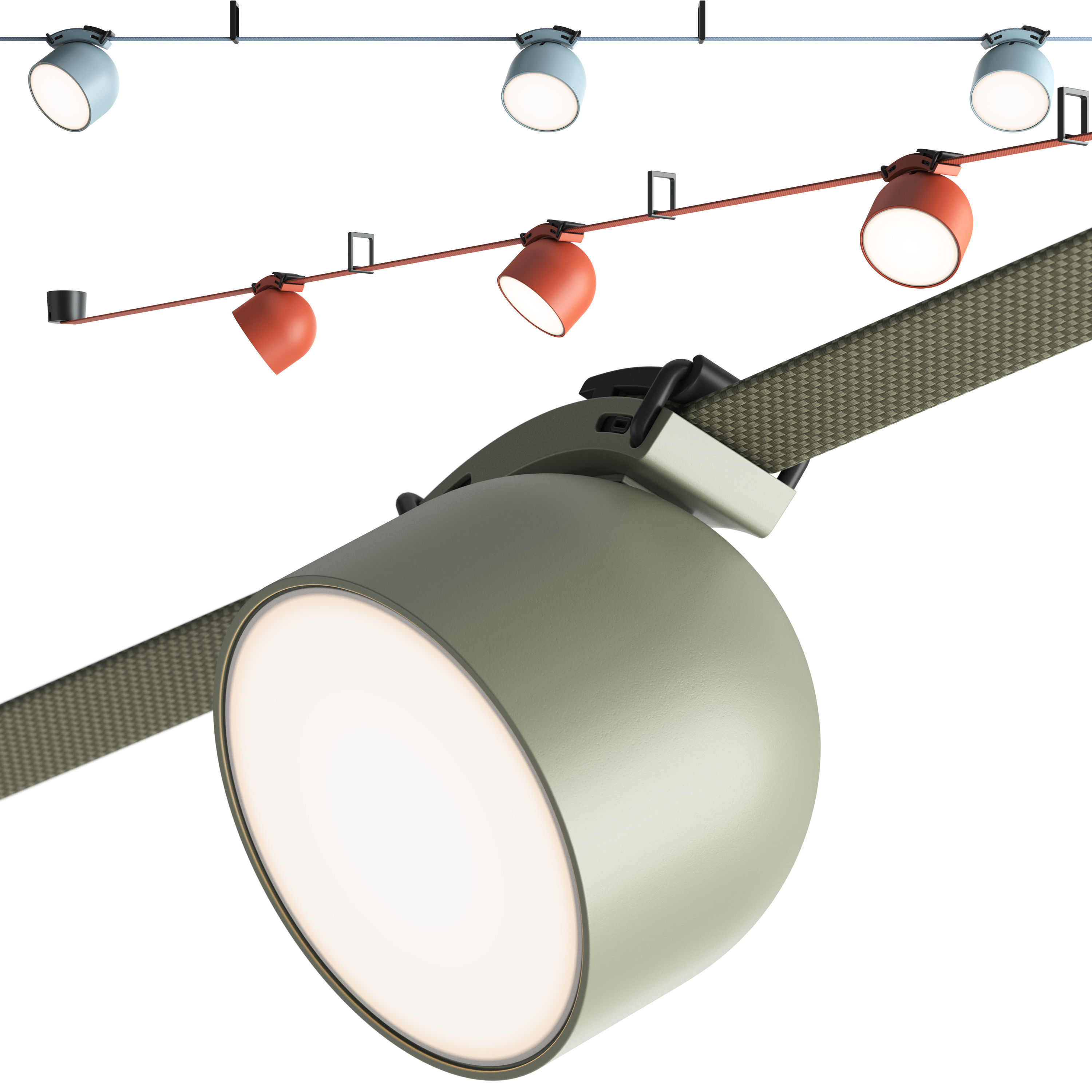 Vibia Plusminus Spotlight 3D model | CGTrader
