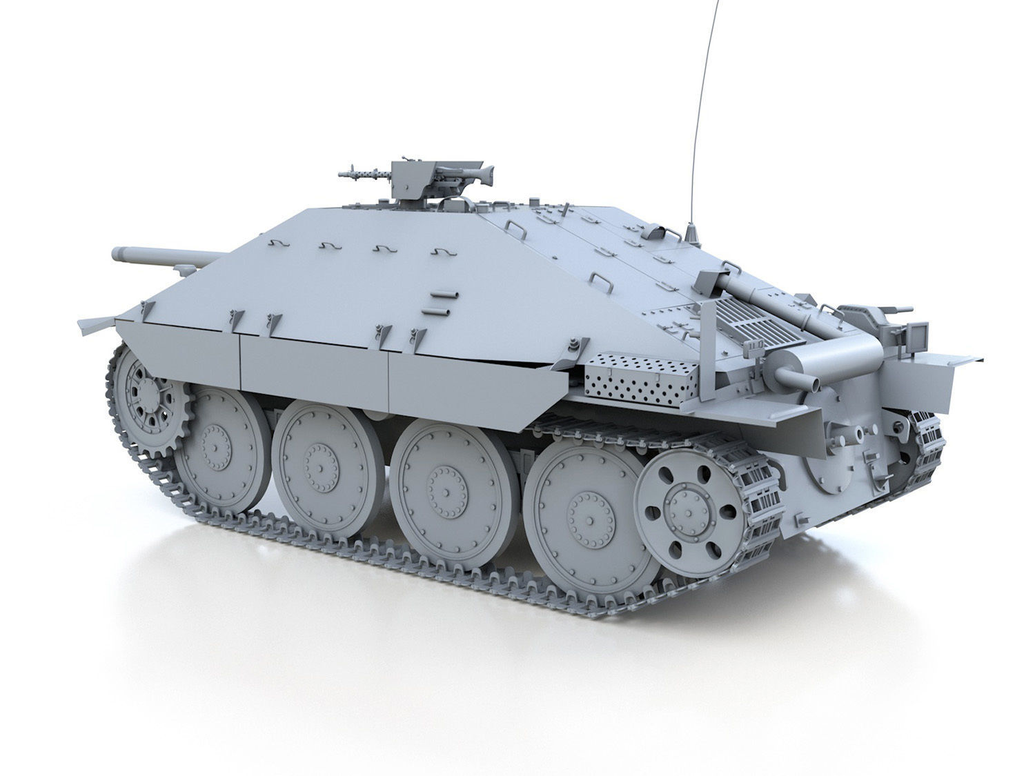 Jagdpanzer 38t Hetzer 3D model | CGTrader