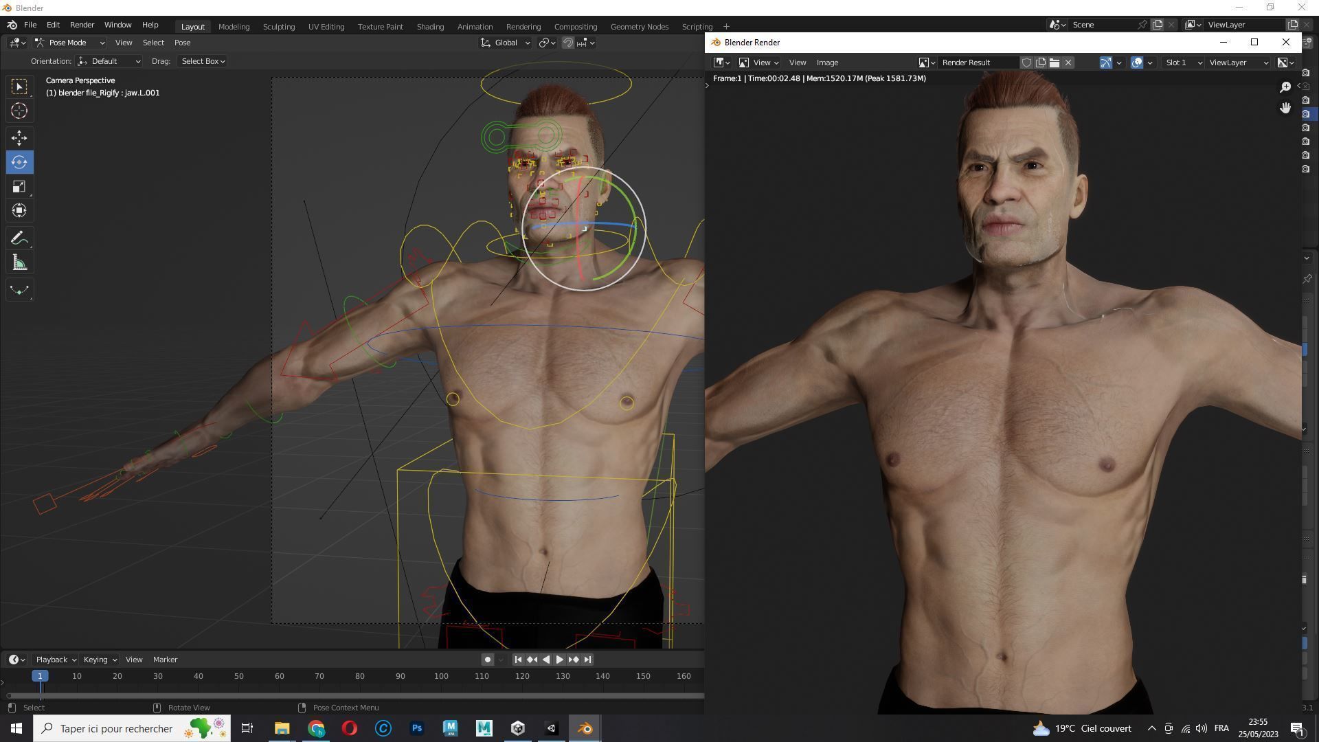 3D model Realistic Man Modular G1 VR / AR / low-poly | CGTrader