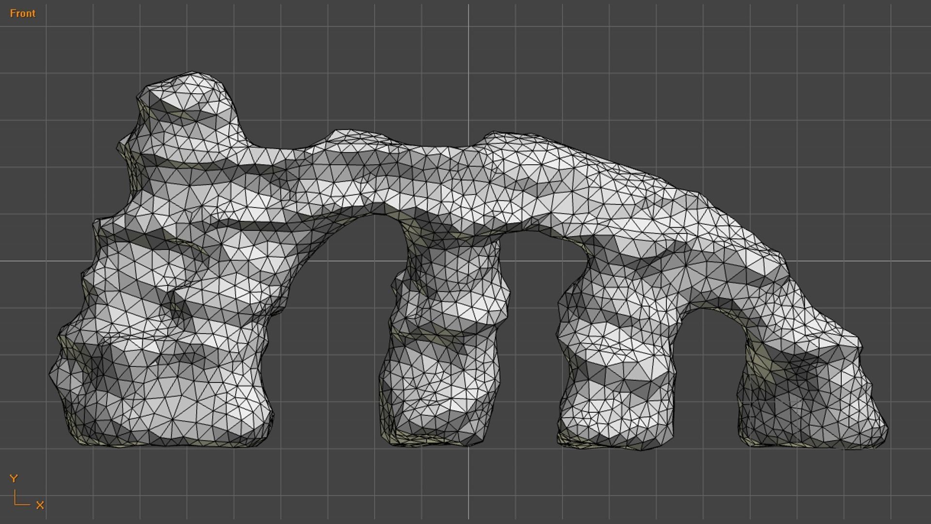 Large Stone Arch - Base free VR / AR / low-poly 3D model | CGTrader