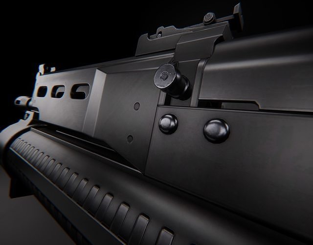 3D model AAA PP-19 BIZON Game Ready PBR VR / AR / low-poly | CGTrader