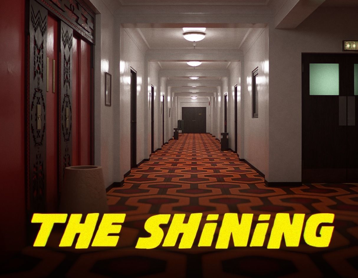 Hexagonal Corridor from The Shining 3D model | CGTrader