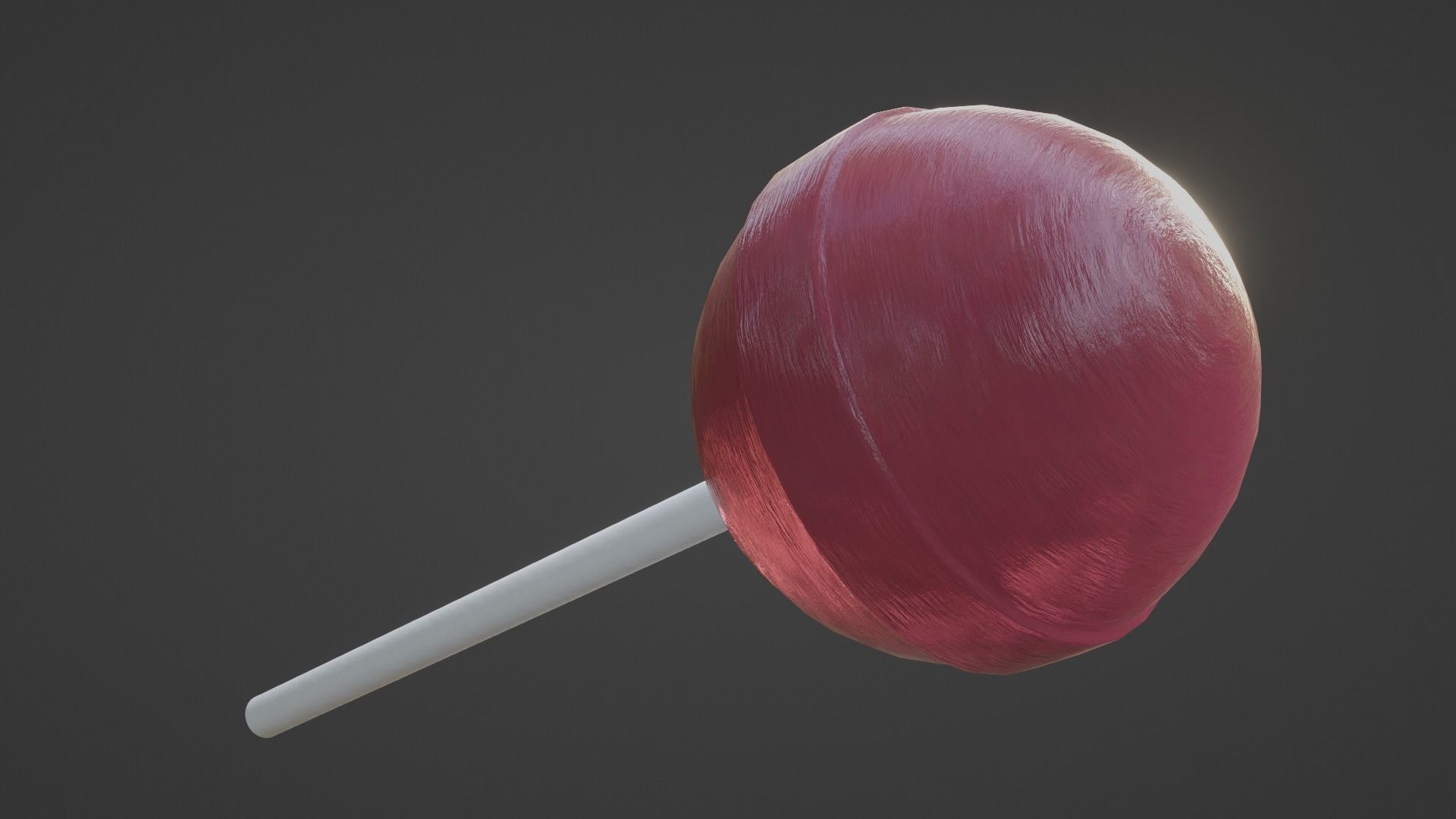 3D model Sphere Lollipop VR / AR / low-poly | CGTrader