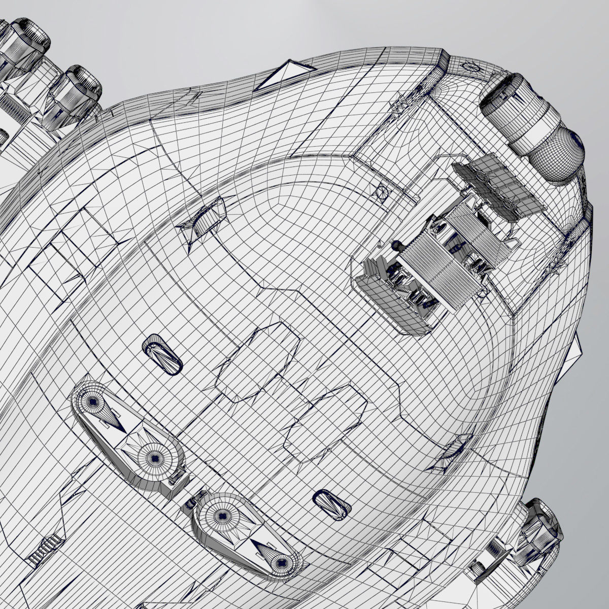 Support Spaceship 3D model | CGTrader
