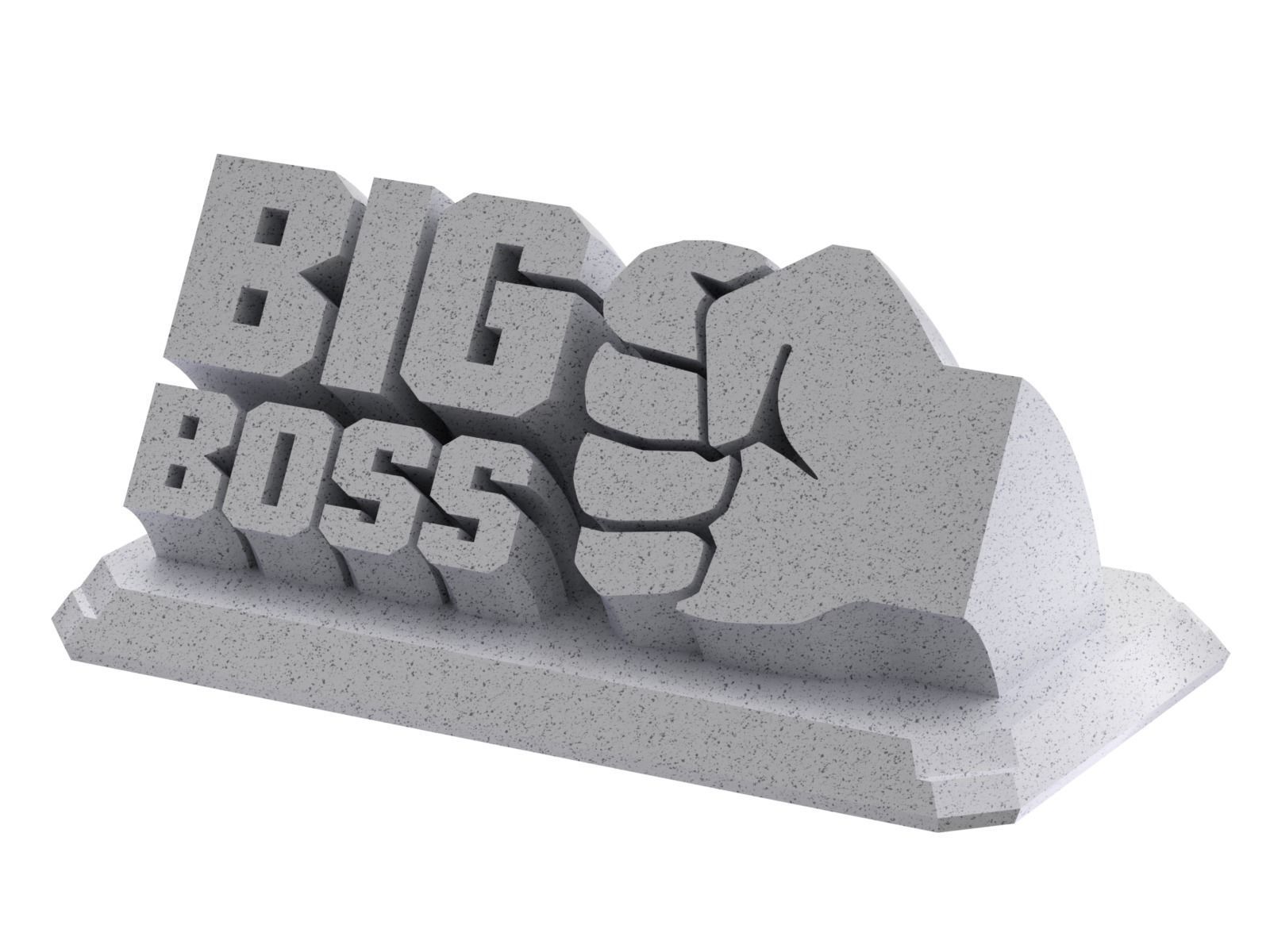 Printable Sweeping Text Plate 3D model 3D printable | CGTrader