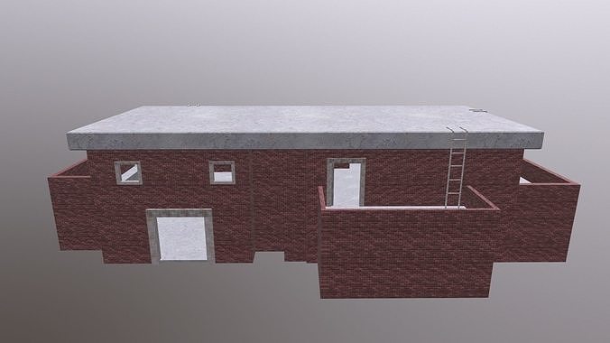 3D model Building Rust VR / AR / low-poly | CGTrader