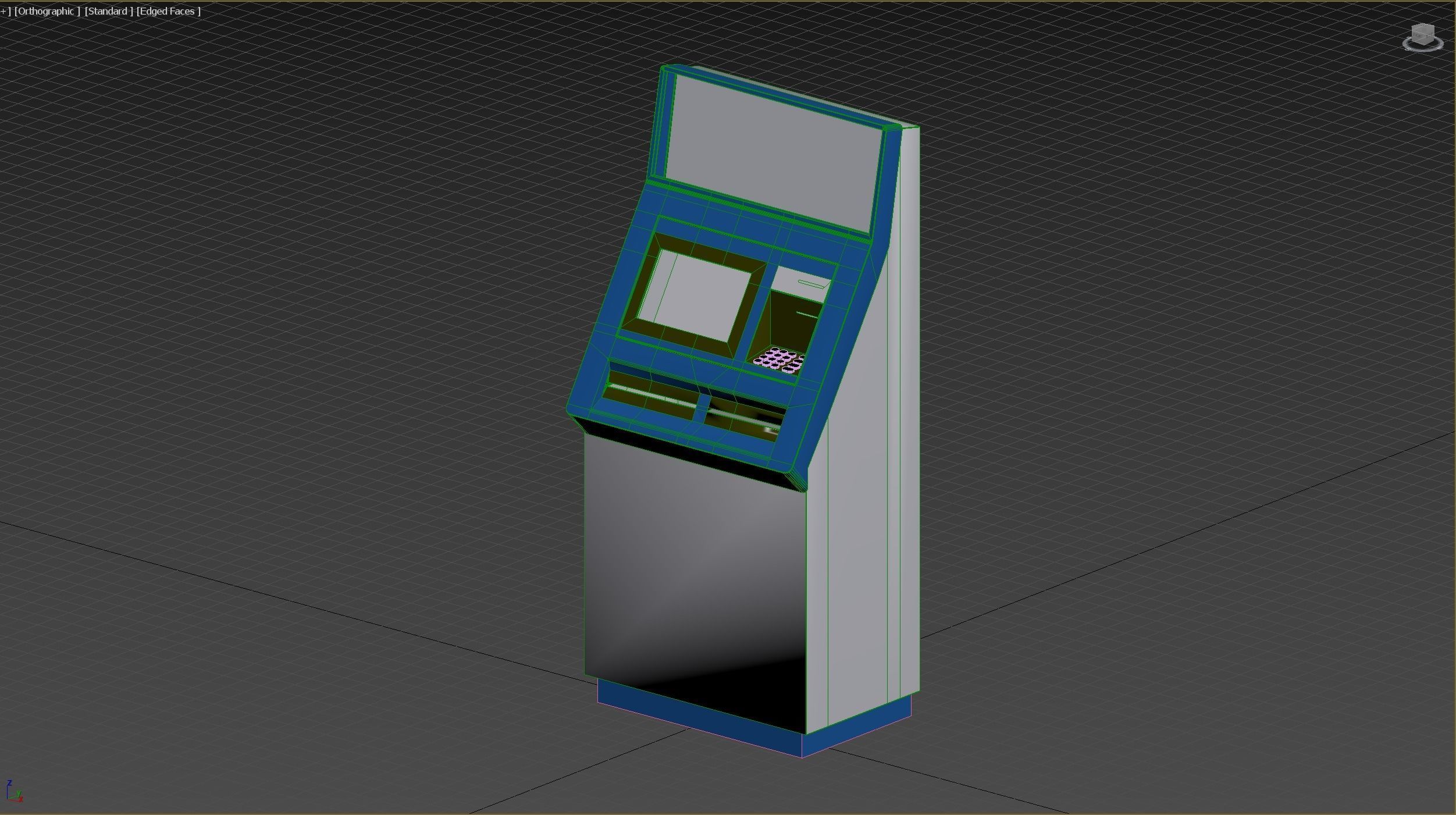 ATM Machine free 3D model | CGTrader