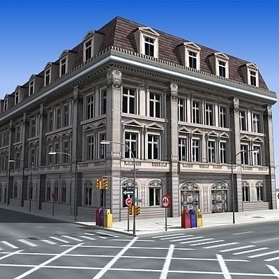 3D model Low Poly Block 16 VR / AR / low-poly | CGTrader