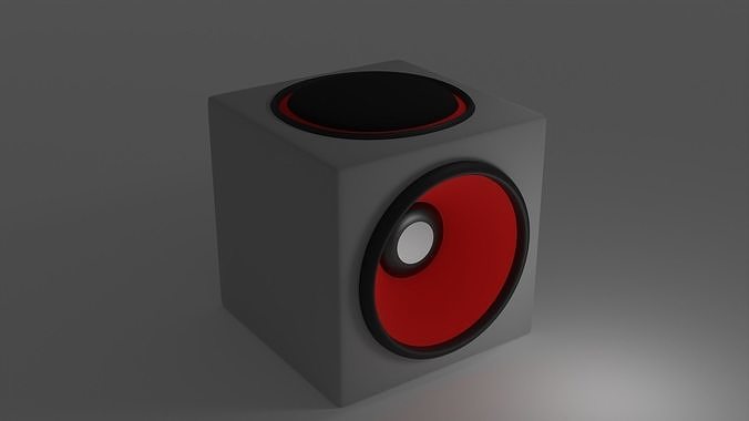 speaker free 3D model | CGTrader