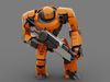 Doom Fighter Rigged character 3D model rigged | CGTrader