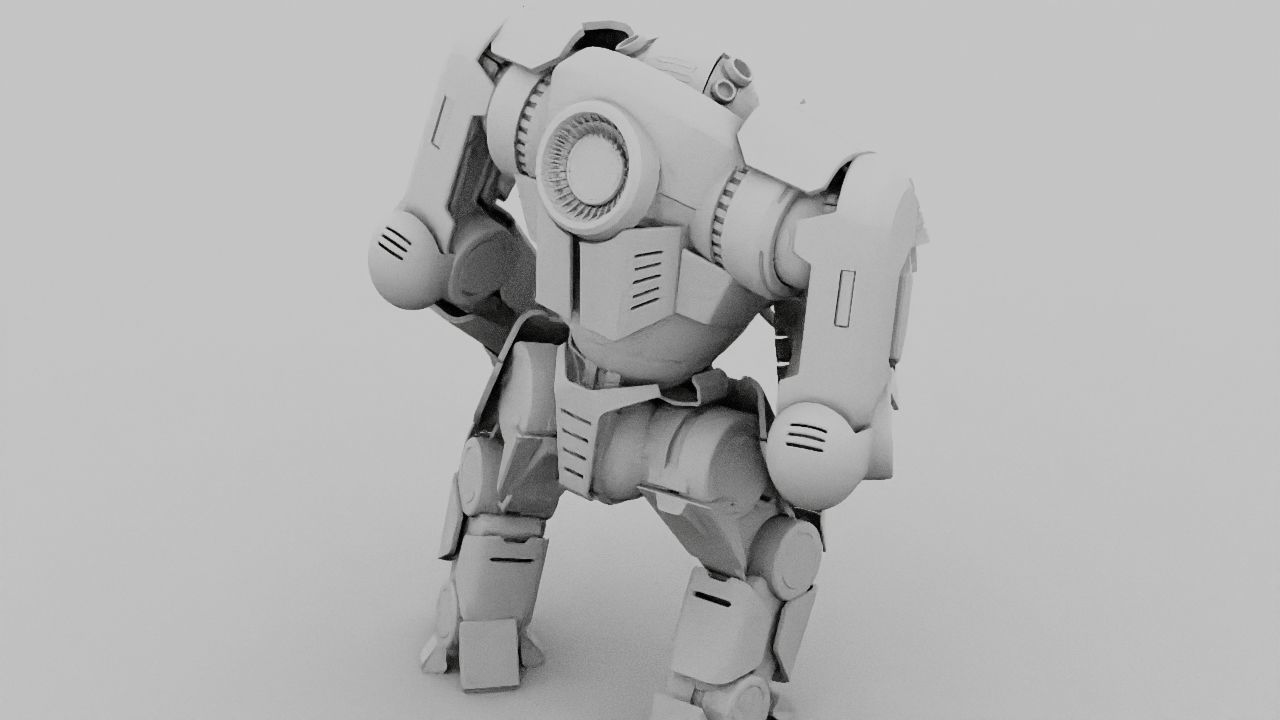 Doom Fighter Rigged character 3D model rigged | CGTrader