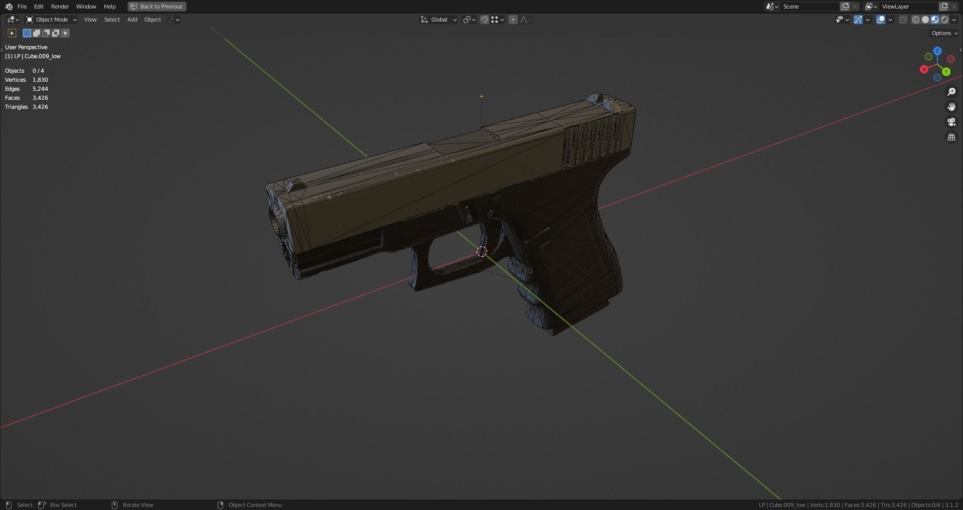3D model Glock 19 VR / AR / low-poly | CGTrader