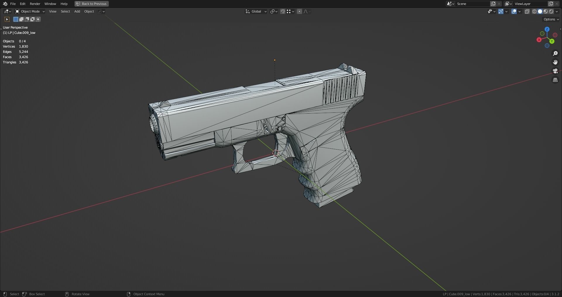 3D model Glock 19 VR / AR / low-poly | CGTrader