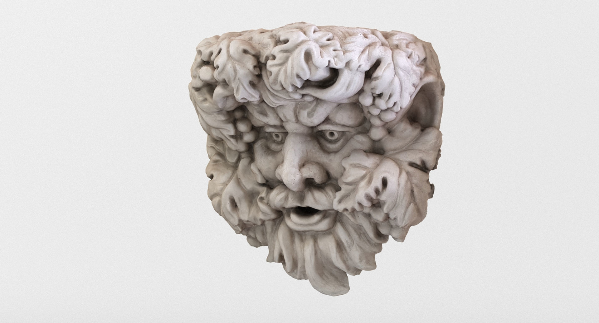 Head Wall Sculpture 3D model | CGTrader