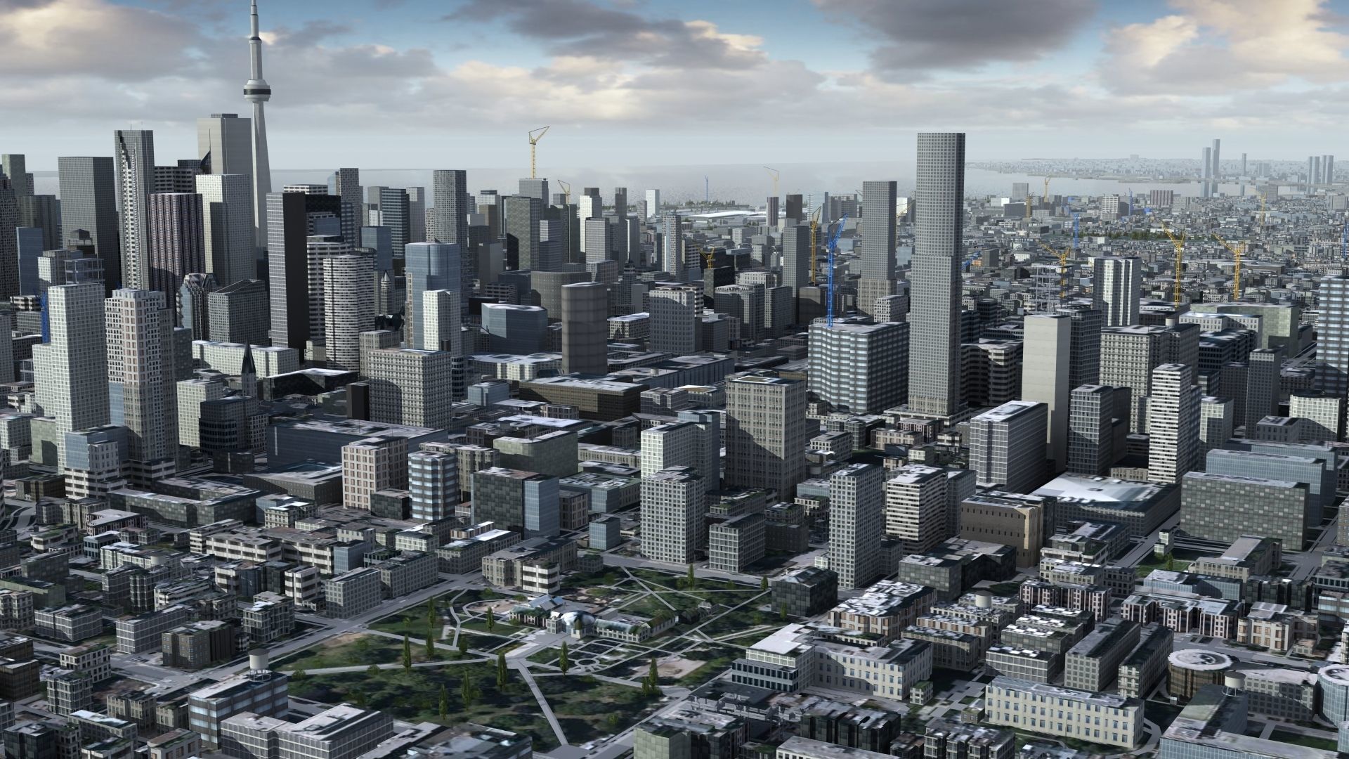 Toronto City Canada 3D model | CGTrader