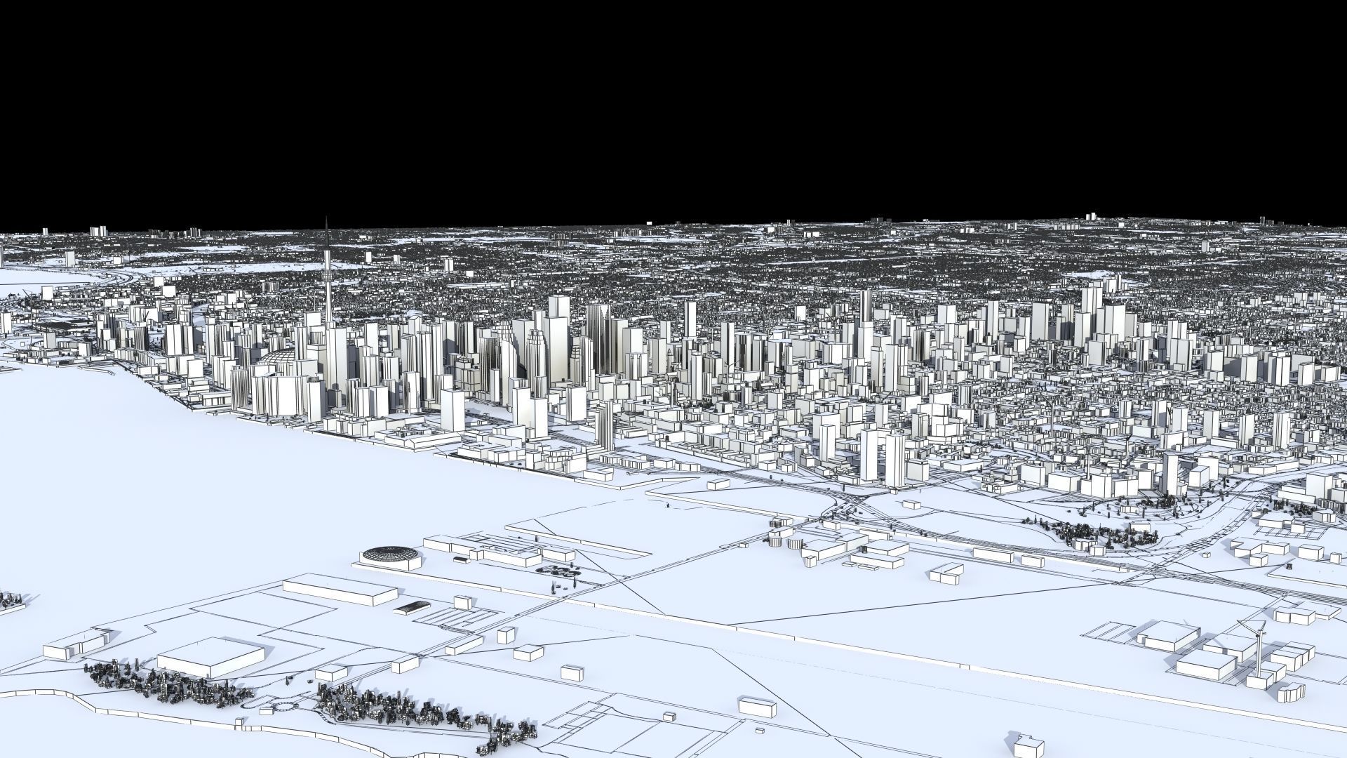 Toronto City Canada 3D model | CGTrader