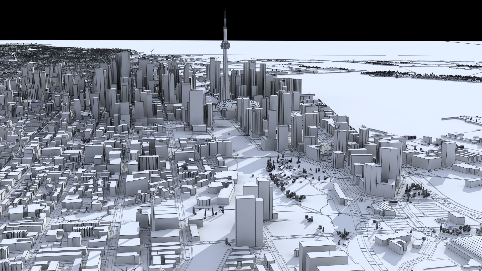 Toronto City Canada 3D model | CGTrader