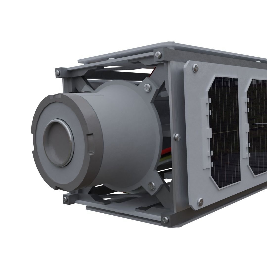 Cube Satellite - CubeSat 3D model | CGTrader