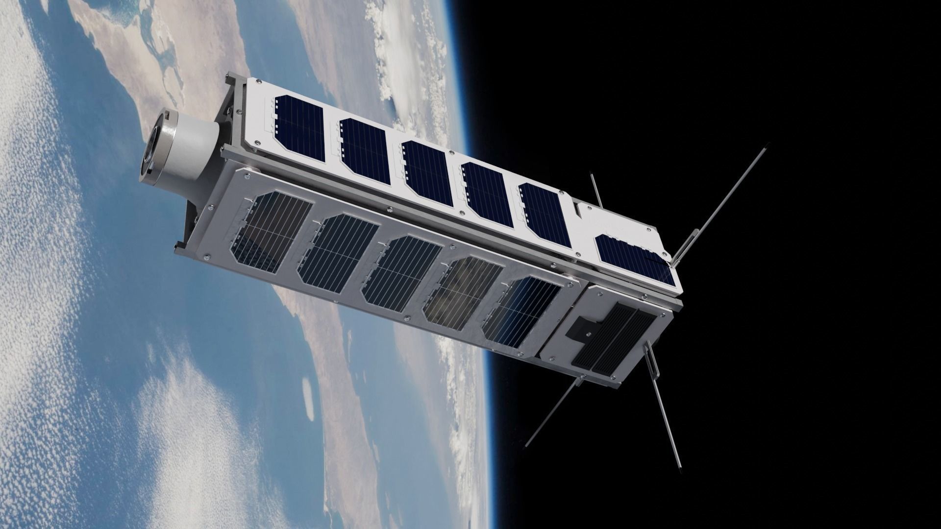 Cube Satellite - CubeSat 3D model | CGTrader