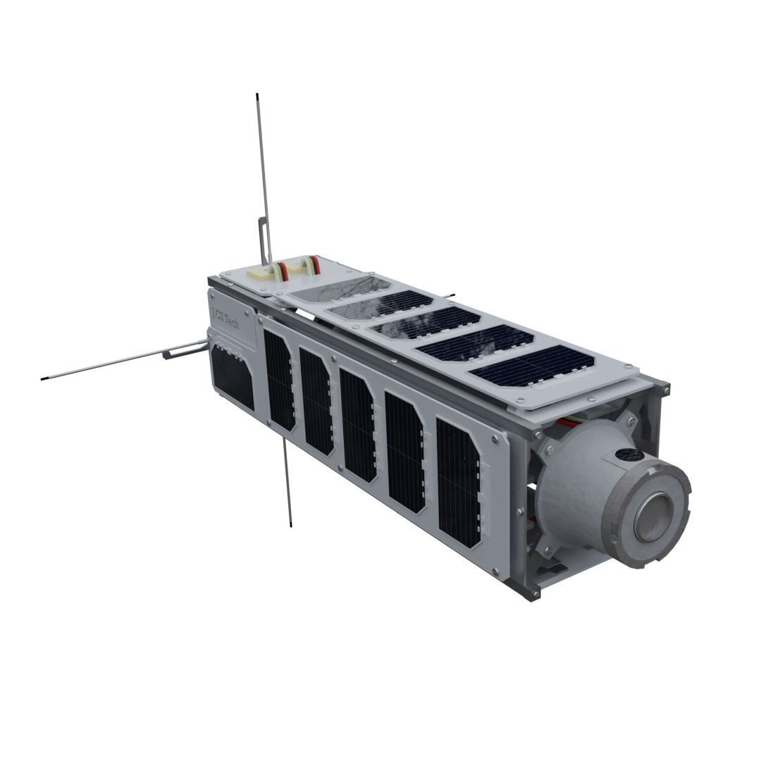 Cube Satellite - CubeSat 3D model | CGTrader