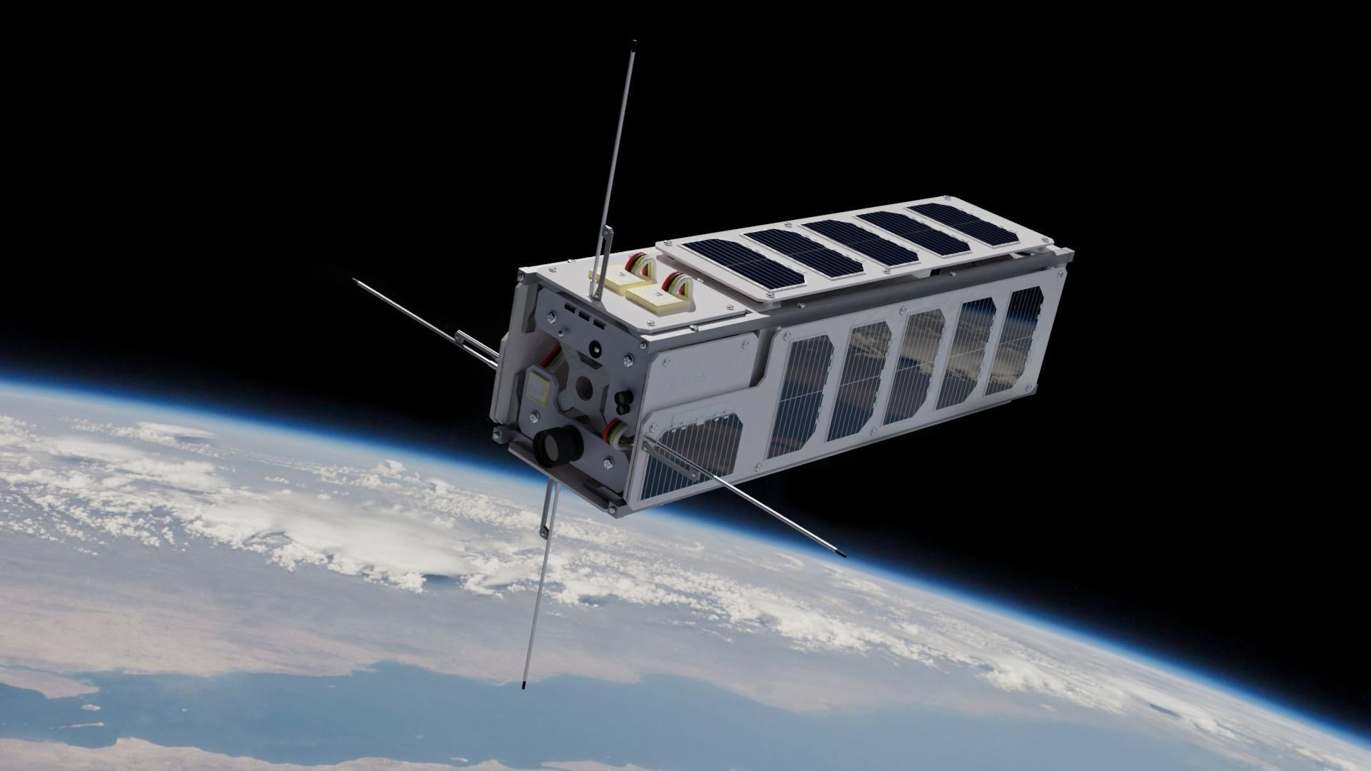 Cube Satellite - CubeSat 3D model | CGTrader