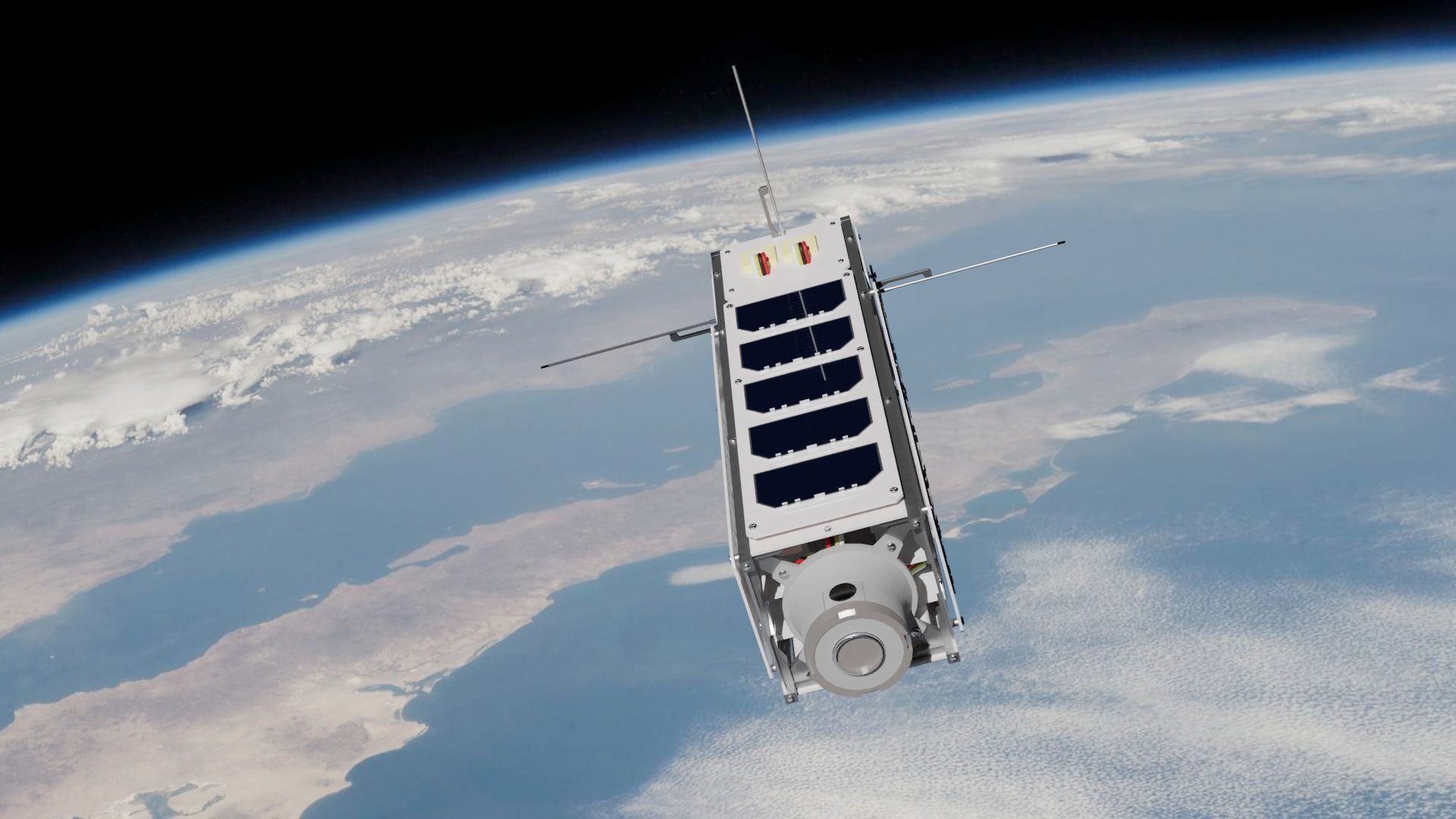 Cube Satellite - CubeSat 3D model | CGTrader